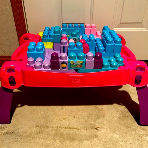 Fisher-Price | Toys | Mega Bloks First Builders Build N Learn Table | Poshmark